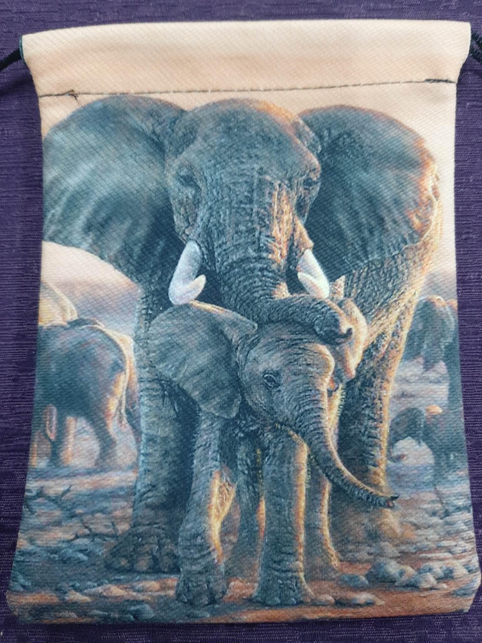 Elephant Tarot Bag (bs) - De's Cavern