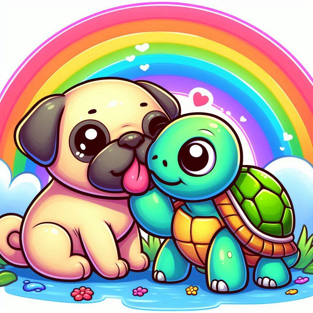Pug's Best Friend- Turtles - De's Cavern