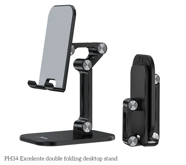 Portable & Adjustable Desktop Stand W/ Multi Hinge- Phone Stand - De's ...