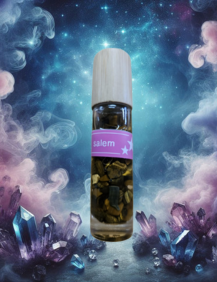 Crystal Infused Perfume Roller- Salem - De's Cavern