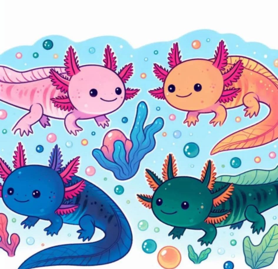 Axolotl Pack - De's Cavern