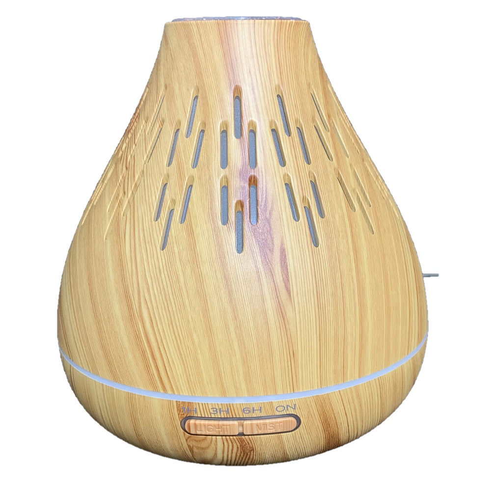 Ultrasonic Aroma Diffuser Natural Wood Grain - De's Cavern
